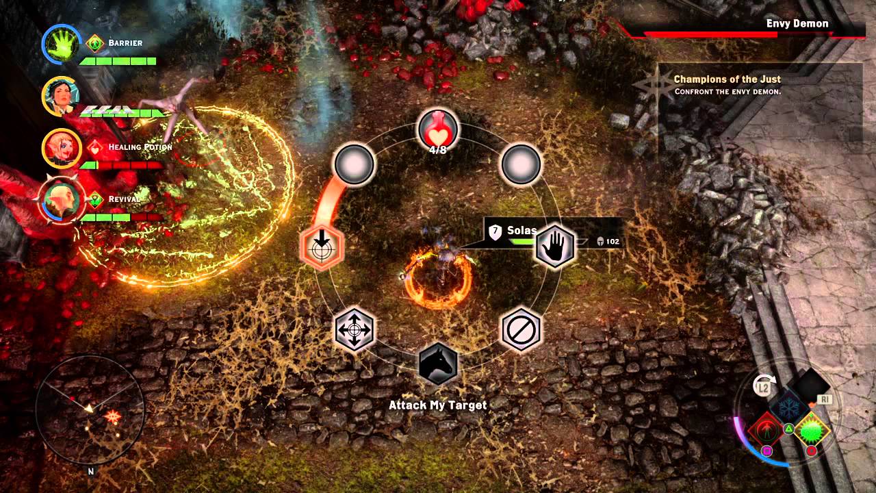 Dragon Age Inquisition - Envy Demon - PS4 - YouTube