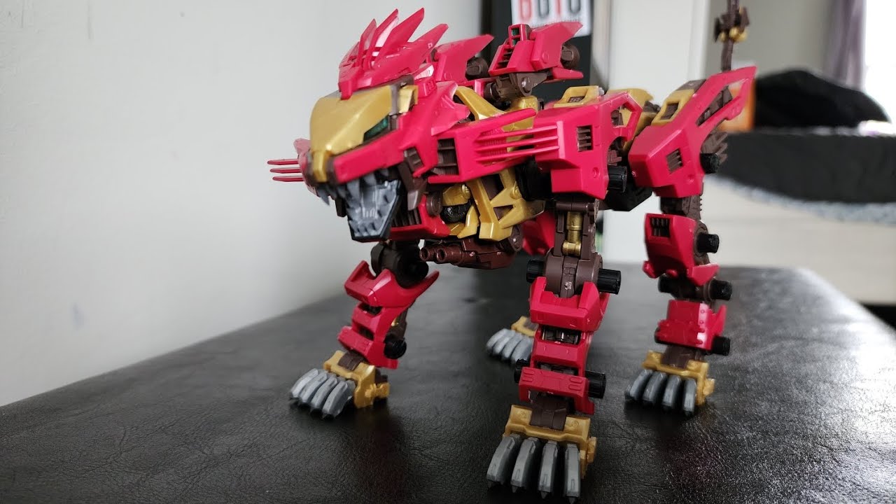 Zoids Liger Zero Empire Version Is Complete! - YouTube