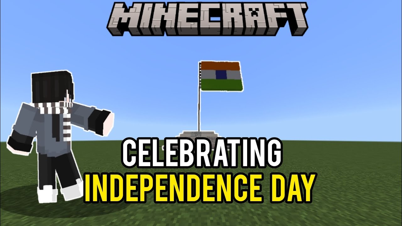 celebrating independence day 🥳| minecraft | #minecraft #independenceday ...
