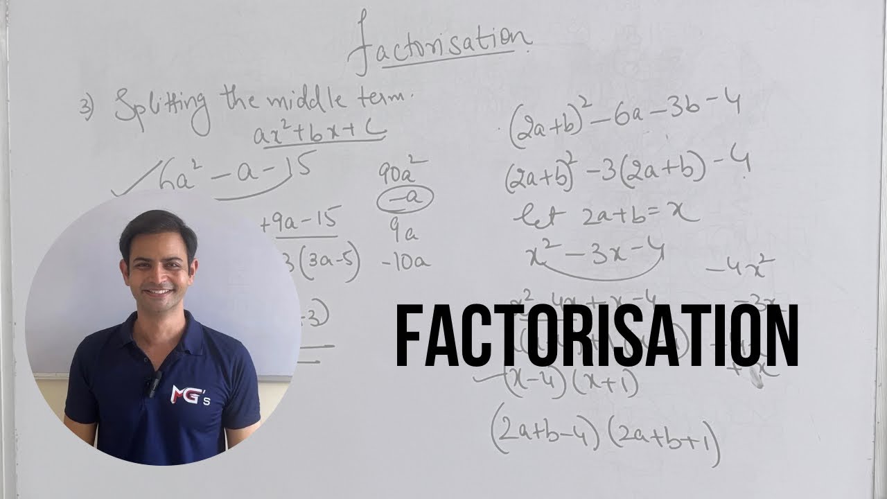 Learn Factorisation in Easy Way #maths #mathteacher #cbse #icse #class9 | class 9 | CBSE | ICSE ...