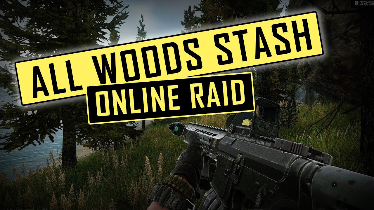 All Woods Stash in One real Raid #2 - YouTube