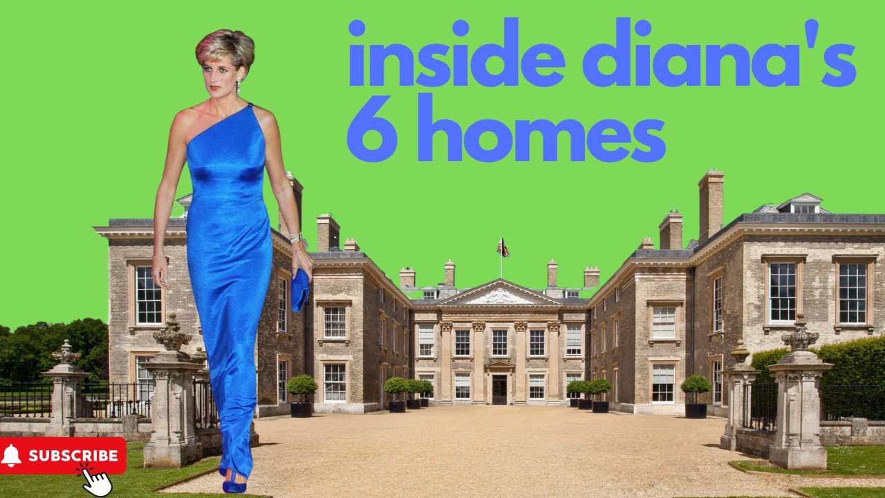 All the Palaces Princess Diana Lived In Throughout Her Lifetime - YouTube