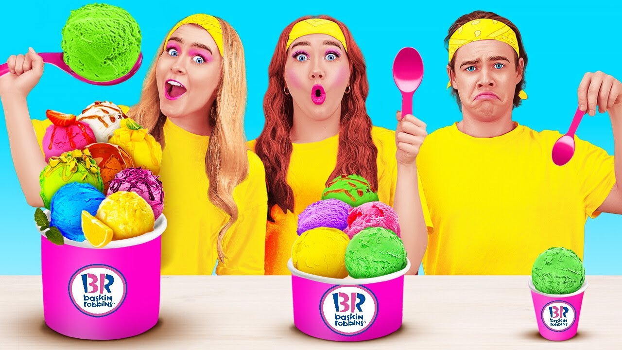 BIG, MEDIUM or SMALL PLATE? || Extreme 1000 Layers Challenge! Last To ...