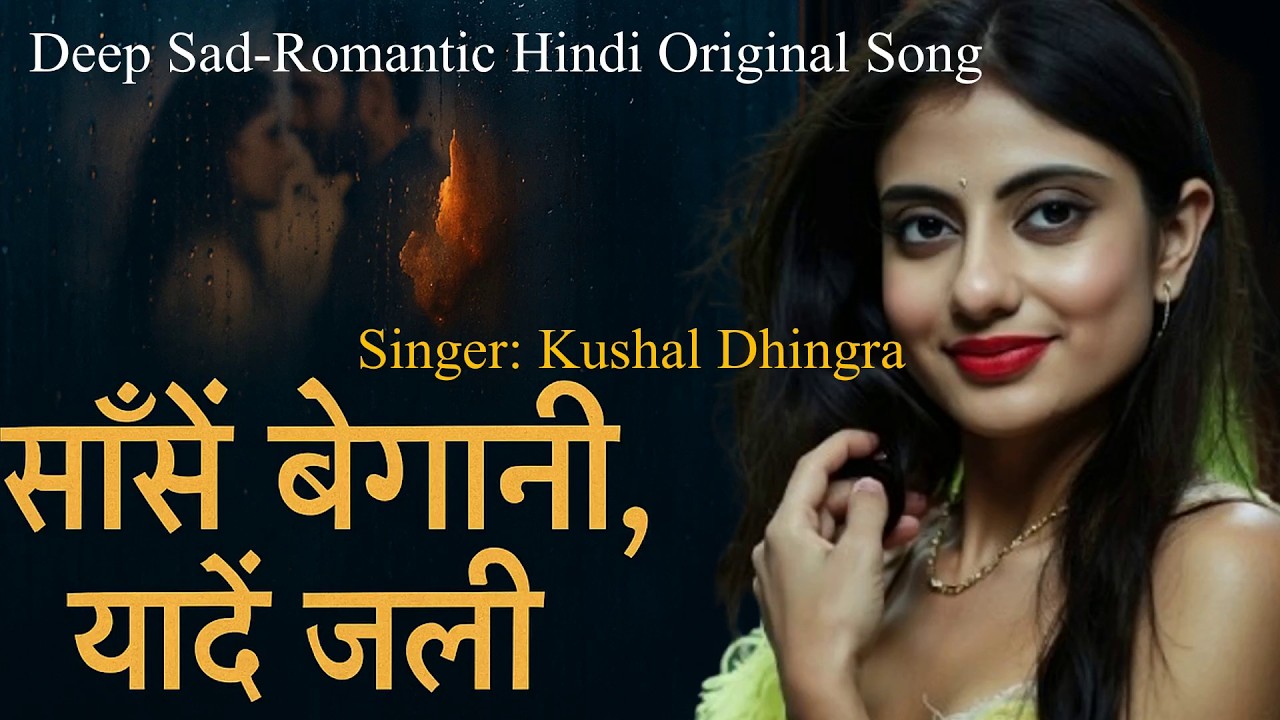 | साँसें बेगानी, यादें जली | Sad Romantic Hindi Song | Kushal Dhingra Heartfelt Love Ballad ...
