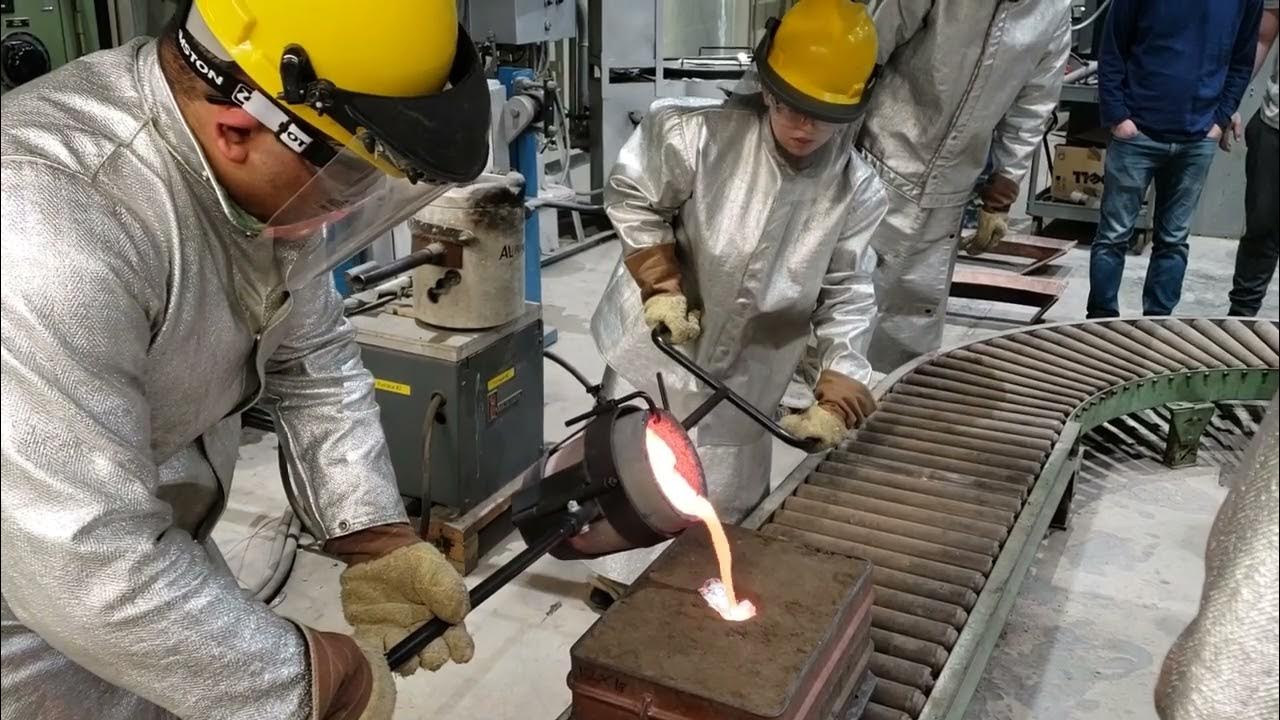 CPP ~ Manufacturing Class: Sand Casting Lab - YouTube