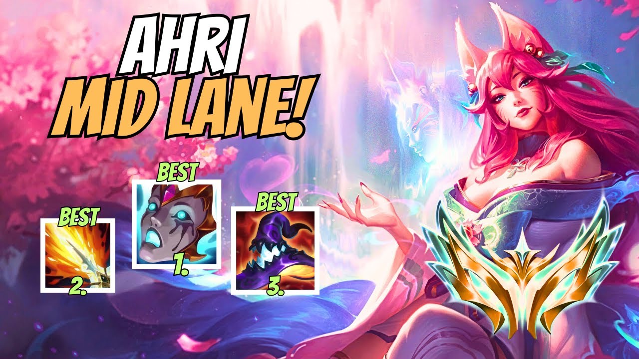 Ahri Mid Guide - Ahri Guide - Guide Of League Of Legends - YouTube