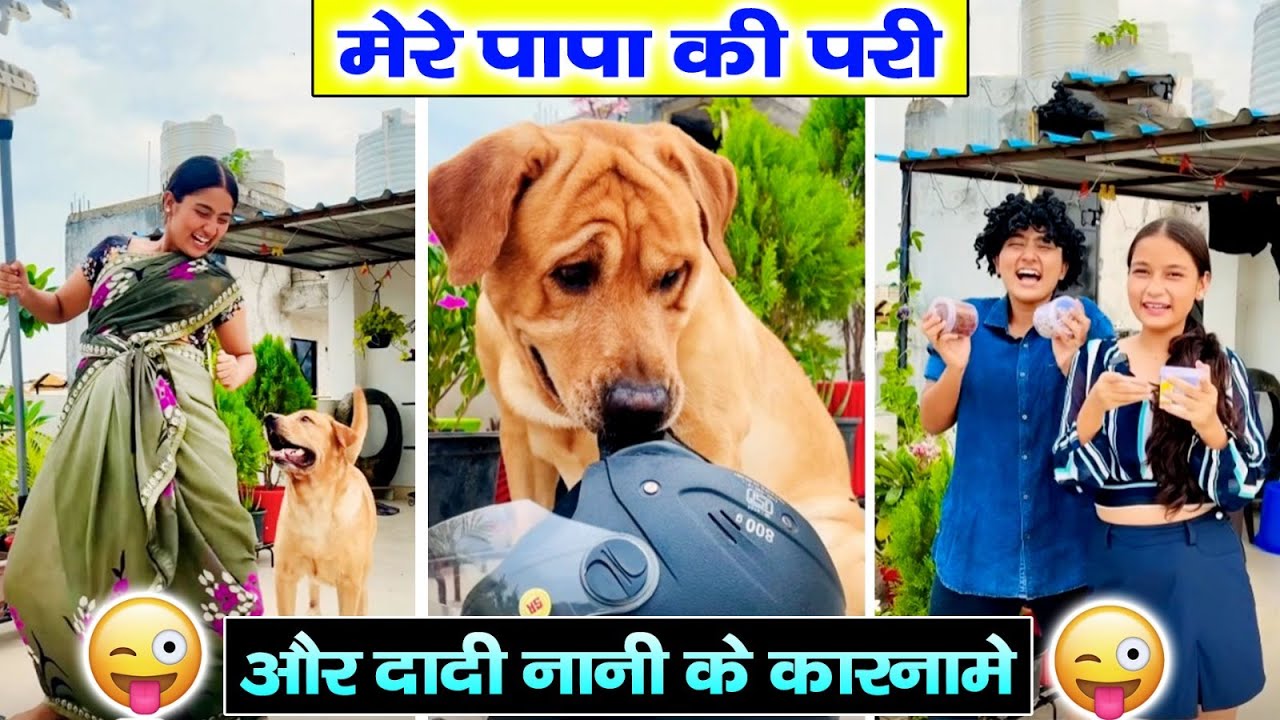 मेरे पापा की परी | और दादी नानी के कारनामे | Mona Sona Remix | Viral Comedy - YouTube