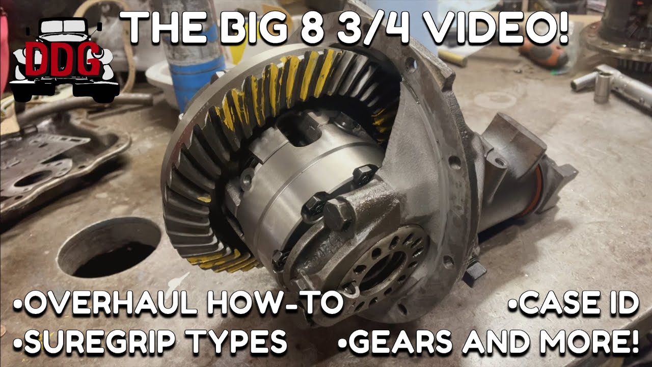 The Big Mopar 8 3/4 Video! How To Rebuild Your Center Section, Identify ...