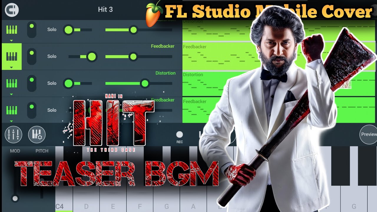 Hit 3 Teaser BGM (Cover) : Sarkaar's Laathi | Nani | Micky J Meyer | FL ...