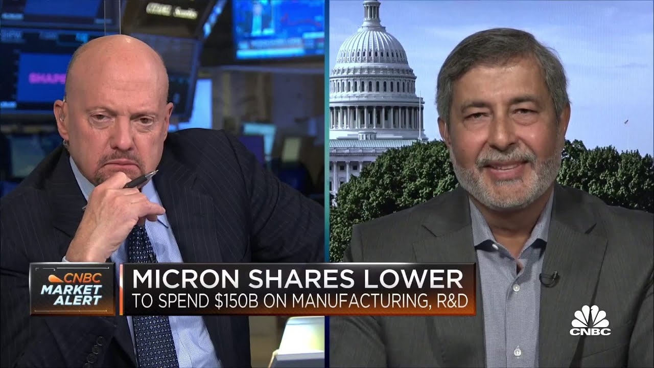 Micron CEO on $150 billion investment in memory chip manufacturing ...