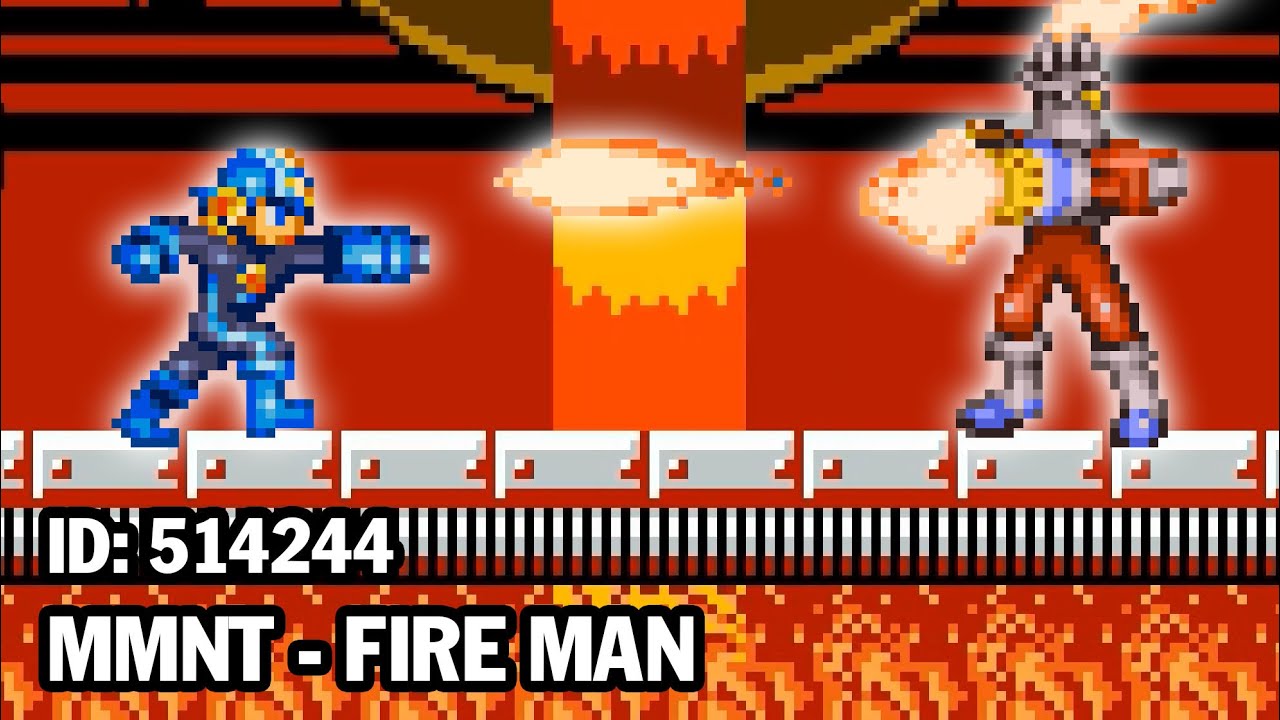 Network Transmission - Fire Man - Mega Man Maker - YouTube