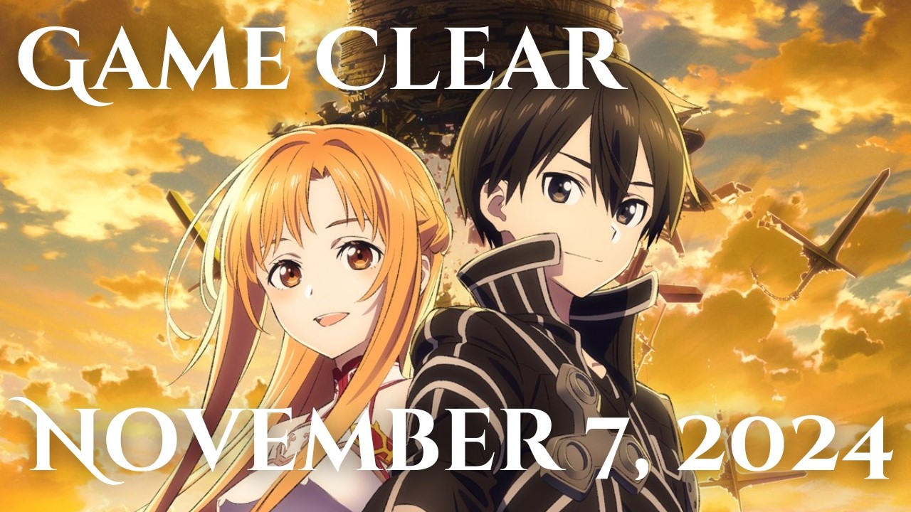 I Rewatched SAO on the day Kirito Cleared the Game - YouTube