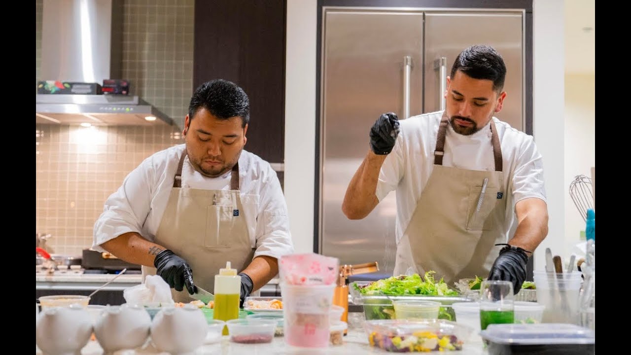 Professional Chefs Cooking 10 Course Tasting Menu - YouTube