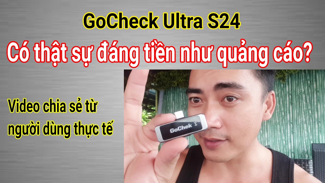 Người dùng chia sẻ trải nghiệm Mic không dây GoCheck Ultra S24 - YouTube