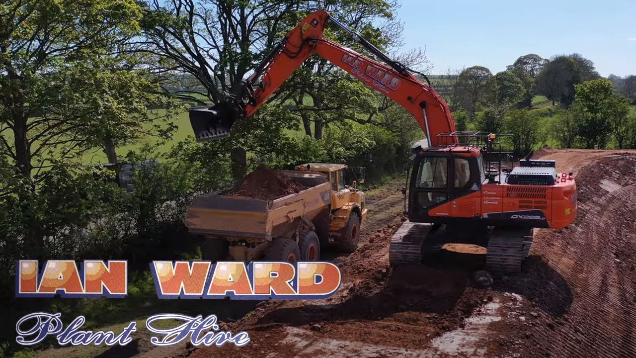 Ian Ward Plant Hire - Lagoon Construction - Construction Timelapse ...