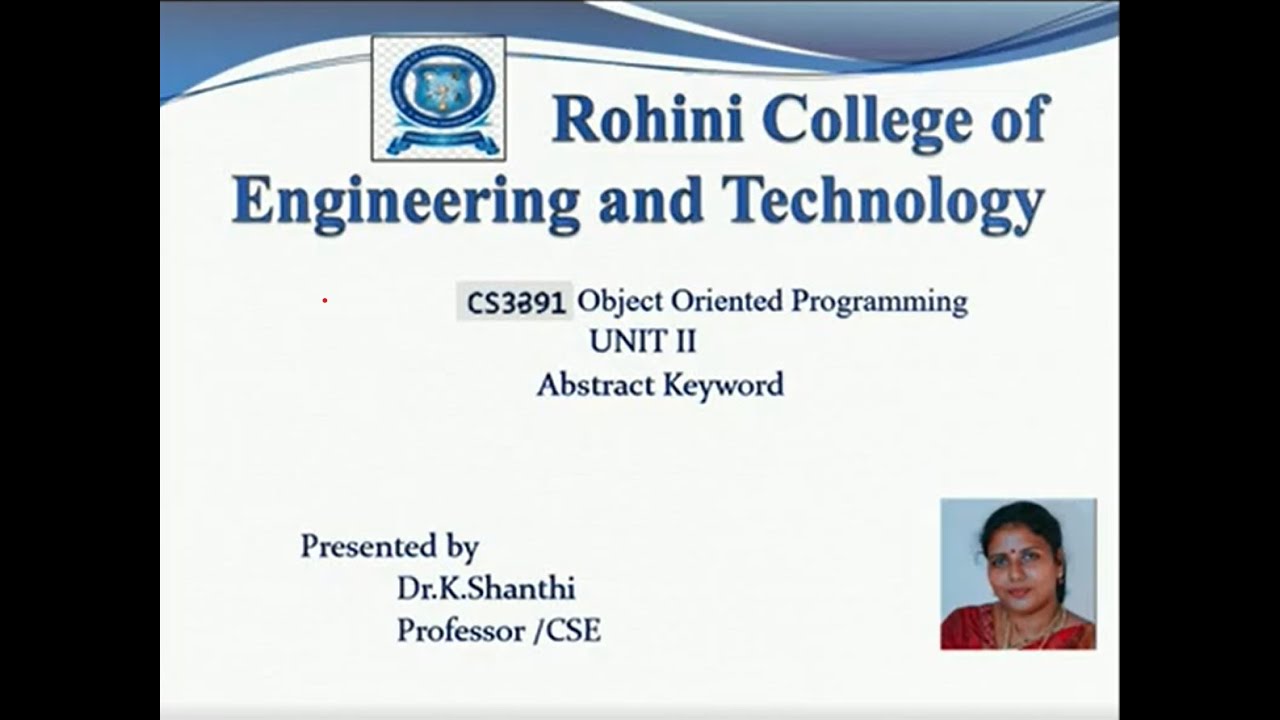 CS3391 Final methods and classes - YouTube