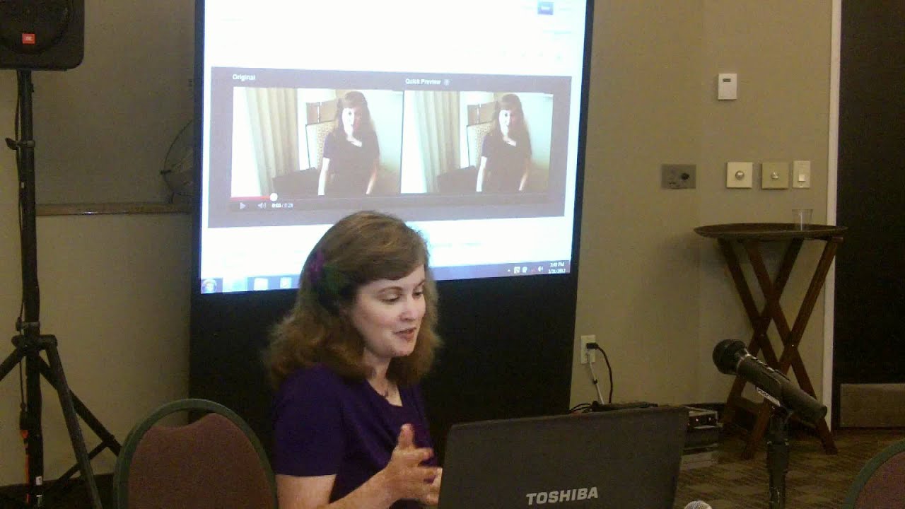 Vlogging Workshop at She Streams Conference - YouTube