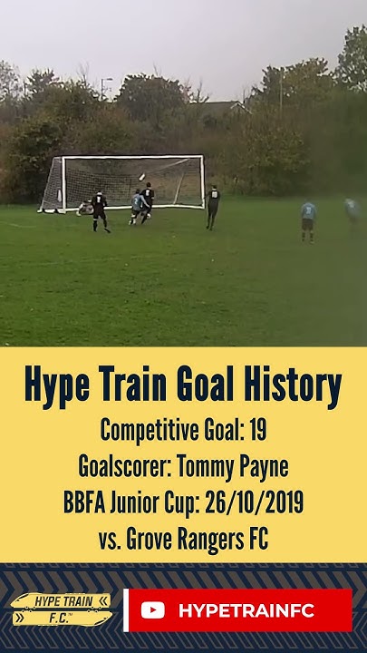 Hype Train FC Goal History: Goal 19 #shorts #football #soccer #veo # ...