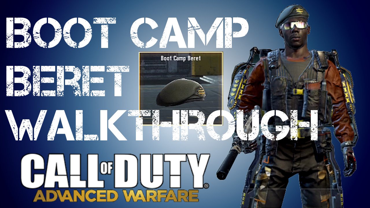 Boot Camp Beret Walkthrough - Boot Camp Challenge (COD AW) - YouTube