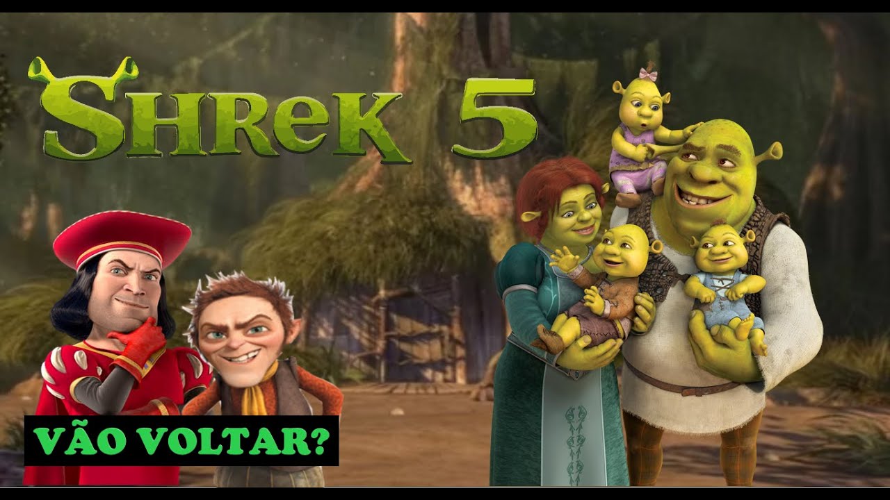 SHREK 5 VAI FINALMENTE ACONTECER!!! - YouTube