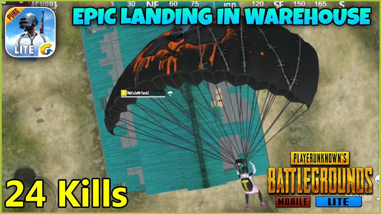 Epic Landing In Warehouse | PUBG Mobile Lite Solo Squad Gameplay - YouTube