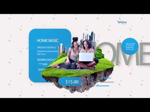 TelOne Broadband packages - YouTube