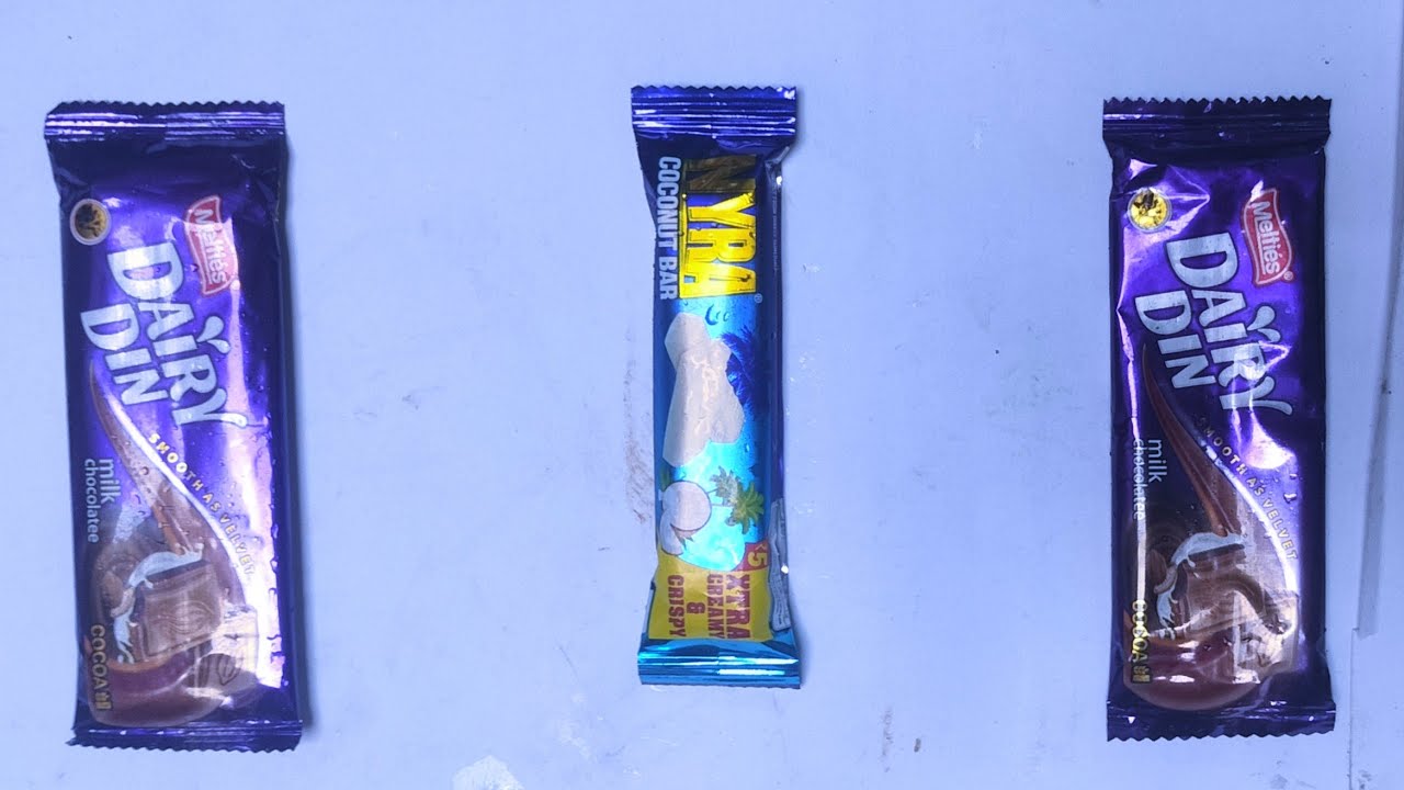 daily din vs nyra coconut 🥥 vs daily din chocolate TV ASMP - YouTube