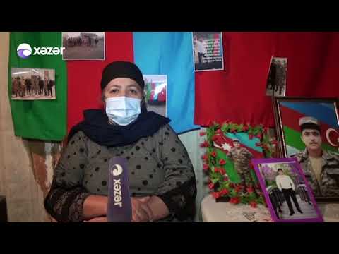 Goranboy rayonunun Yeniyol kəndində müvəqqəti məskunlaşmış Şəhid Taleh Muxtarov haqqında Xəzər TV-də