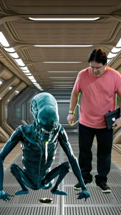 Pak Hak Rescues a Space Traveler from an Alien Encounter # ...