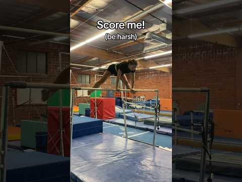 Level One Bars Routine! (FIRST TIME EVER 😱) #gymnastics
