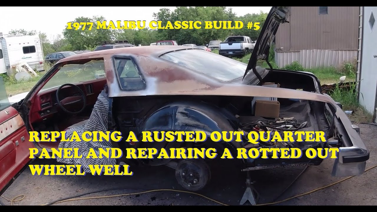 1977 Malibu Classic Build #5. Interior pieces painted and installed ...