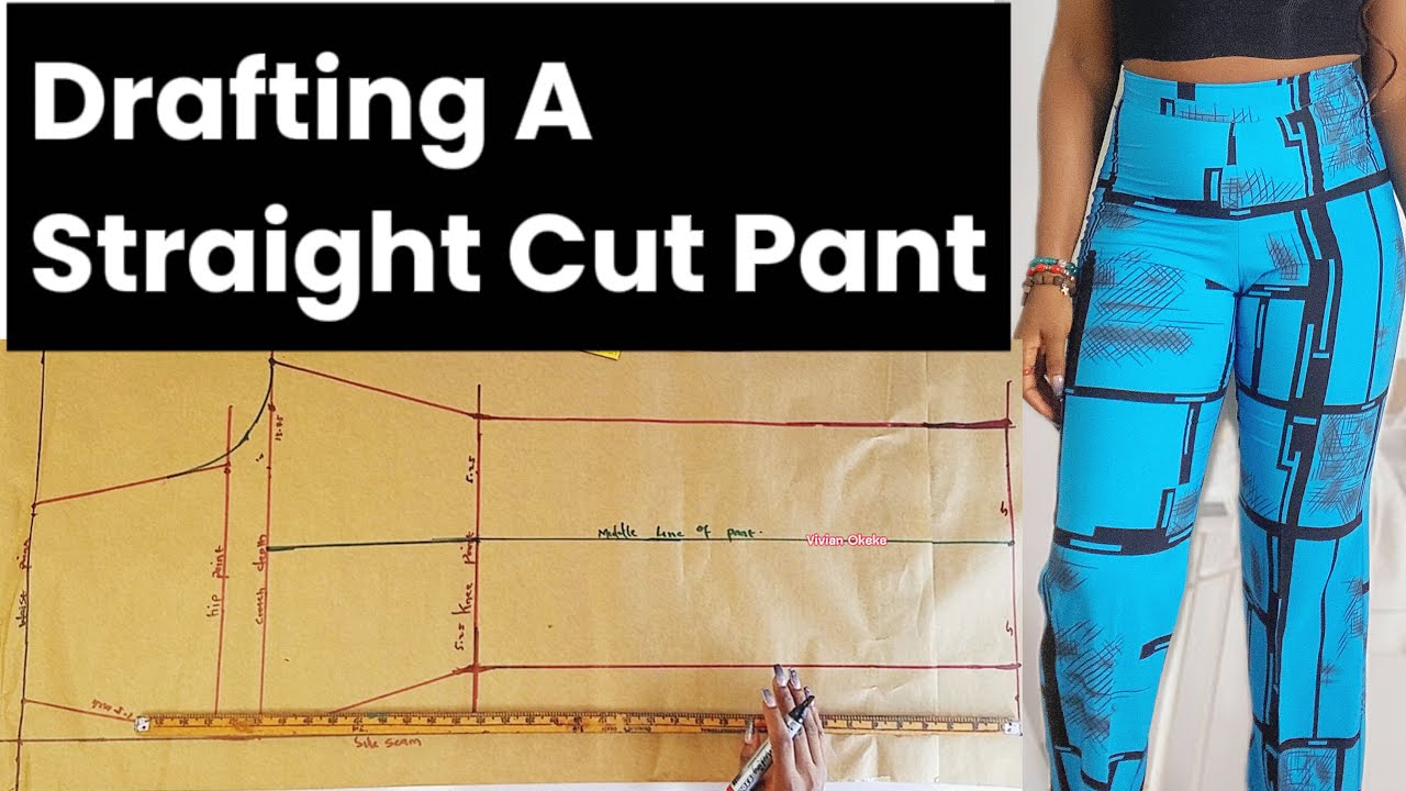 Understanding and Drafting A Pant Step by Step, Correcting Trouser Mistakes, Part 2 - YouTube