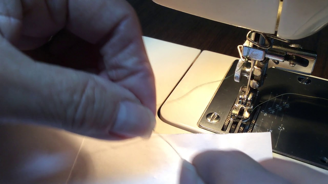 Threading sewing machine easier - YouTube