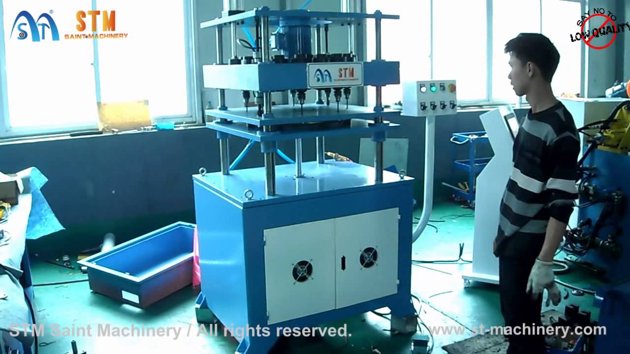 STM Saint Machinery automatic drilling machine for pipes, tube hole ...