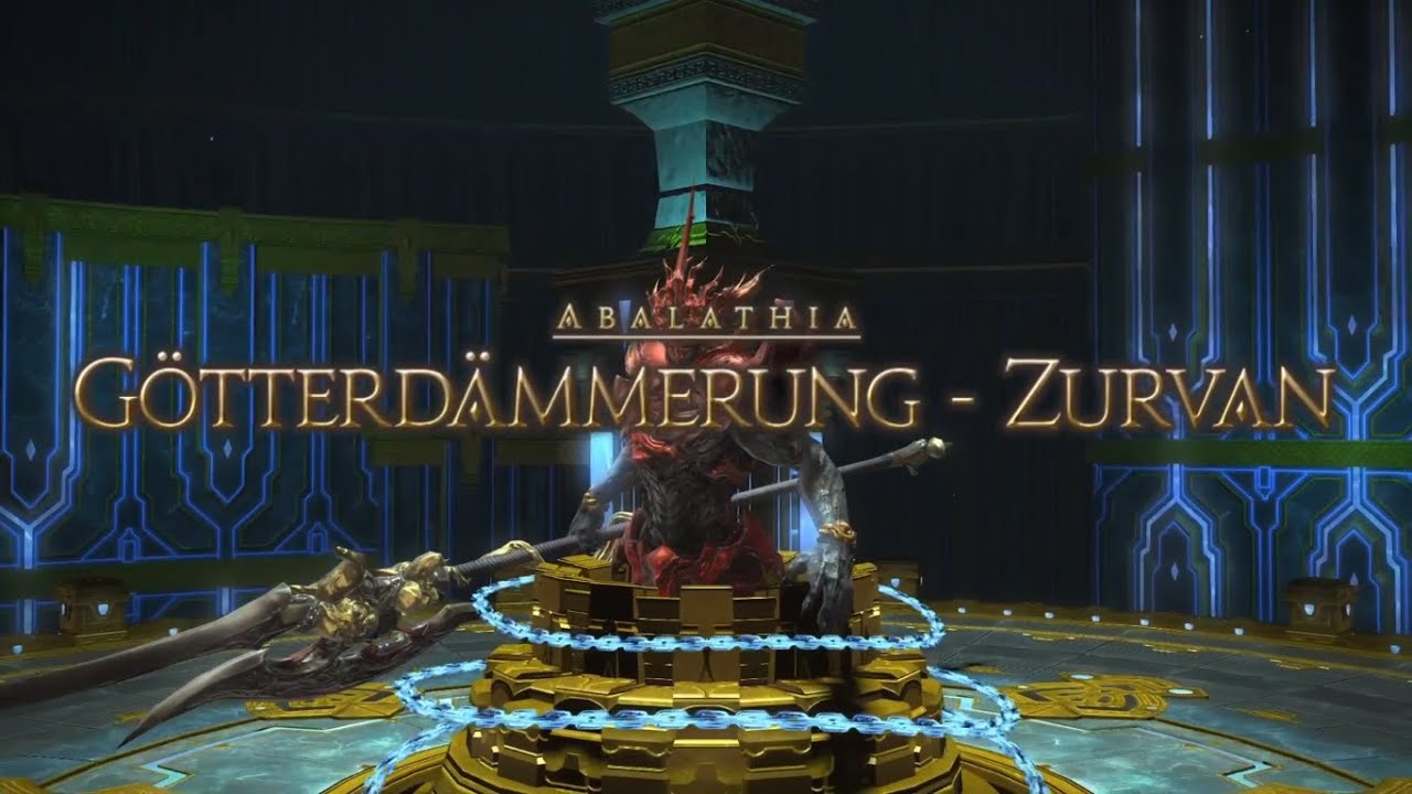 Final Fantasy XIV - Götterdämmerung: Zurvan - YouTube