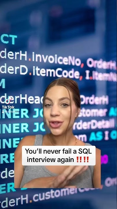 Youll Never Fail A Sql Interview Again With Dataford Sql Dataanalytics Jobinterview Youtube