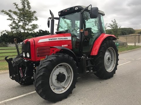 Massey Ferguson 5460 Tractor - YouTube