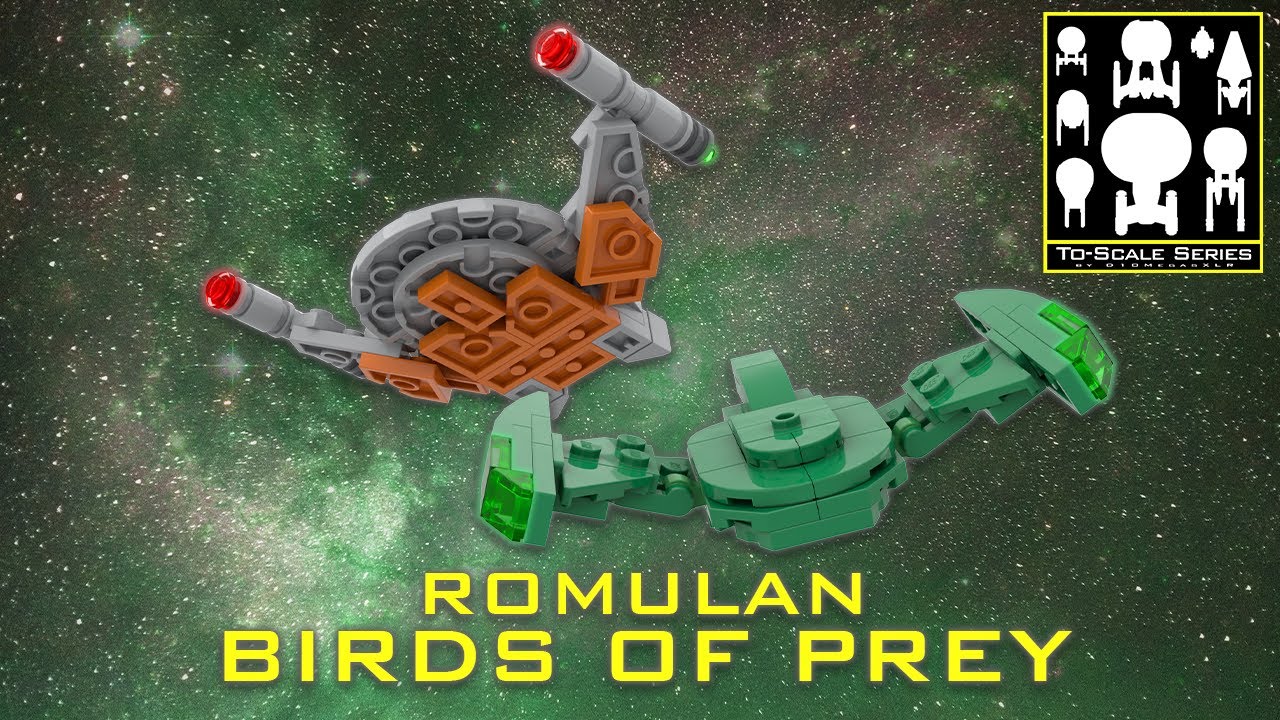 Romulan Birds of Prey (T'varo & Vas Hatham Class) (Lego Star Trek ...