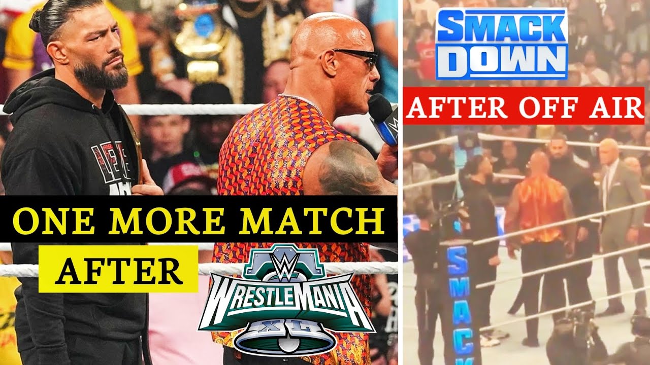 What Happened After Smackdown Off Air - The Rock Match After ...