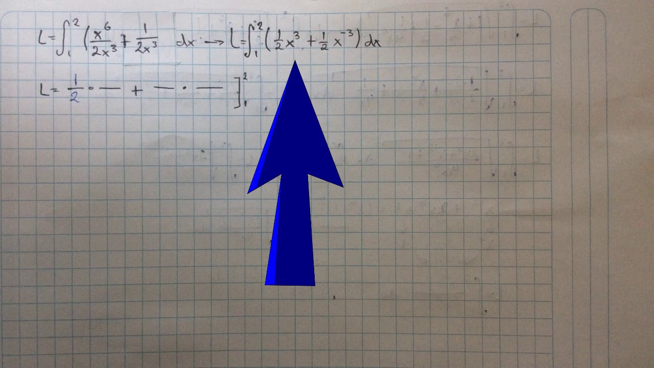 Longitud de una Lurva/ Longitud de Arco - YouTube