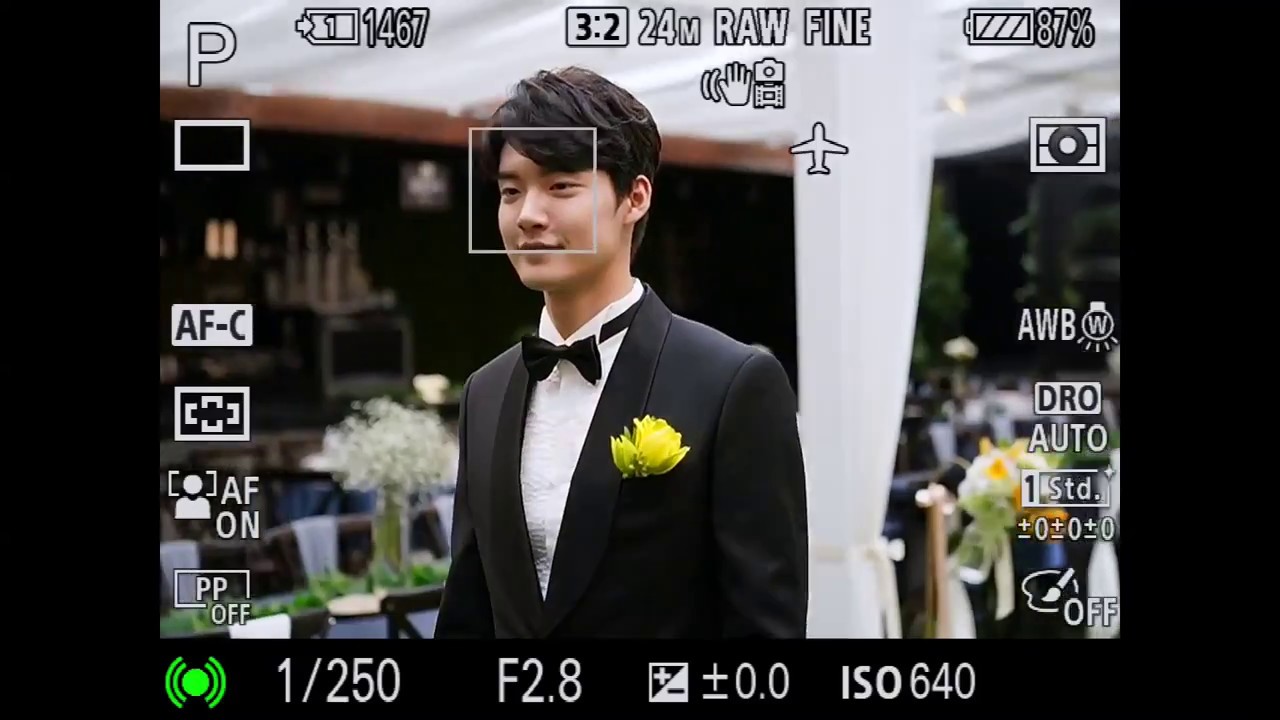 SONY a7III AF C face detection - YouTube