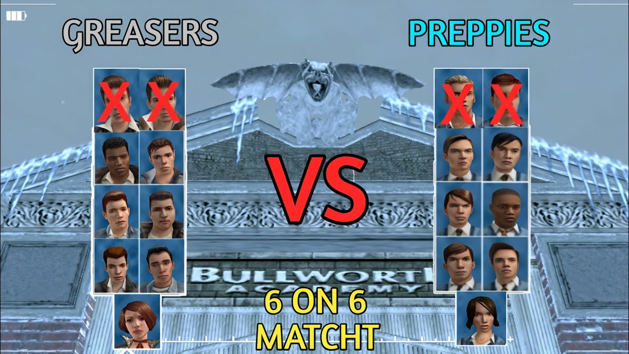 Bully AE: Greasers VS Preppies ( No Leaders ) - YouTube