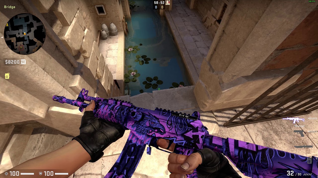 CSGO - Galil Phoenix Blacklight - In Game - YouTube