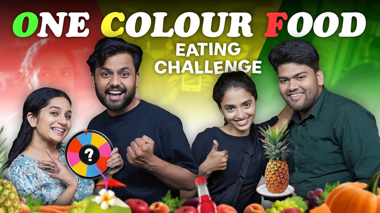 ONE COLOUR FOOD - Eating Challenge | Mad For Fun - YouTube