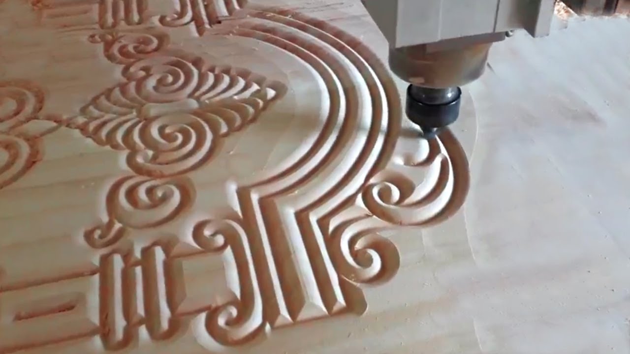 Wonderful Smart Wooden Door Design with cnc Router Machine || Door ...