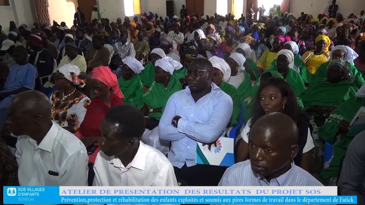SOS Villages d'enfants Sénégal: Atelier de présentation des Résultats ...