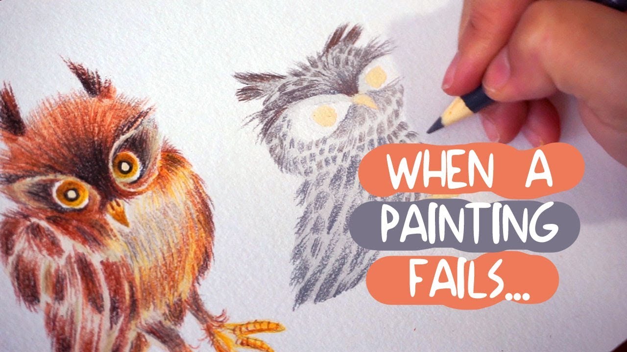 STUDIO VLOG | When a painting fails...you just keep painting - YouTube