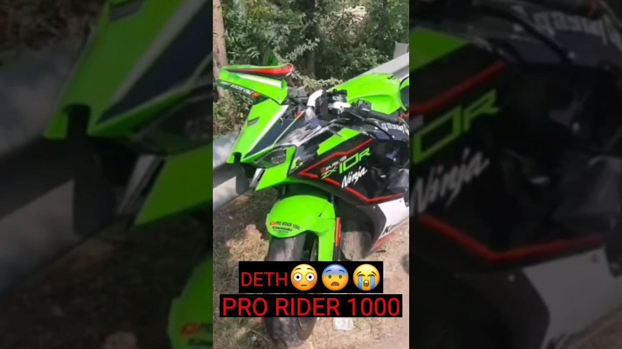 pro rider 1000 deth?? 😨😳😭 #deth #news #prorider1000 #aamirmajid # ...