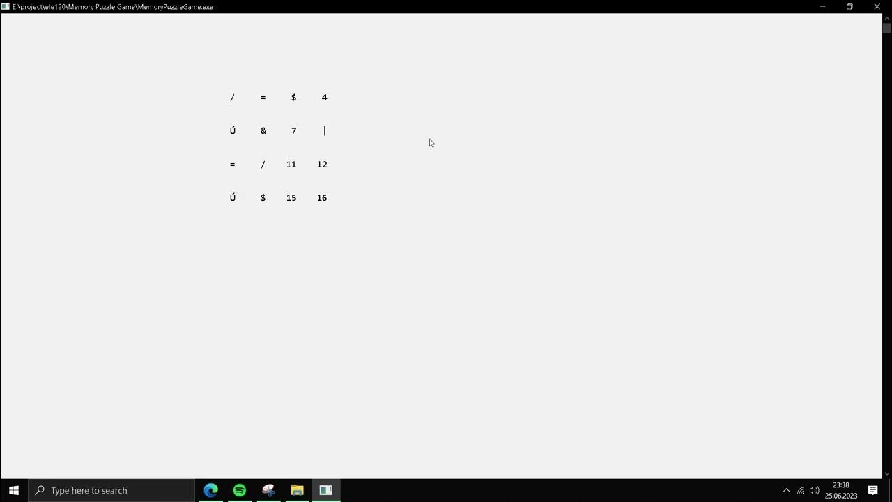 memory puzzle game - YouTube