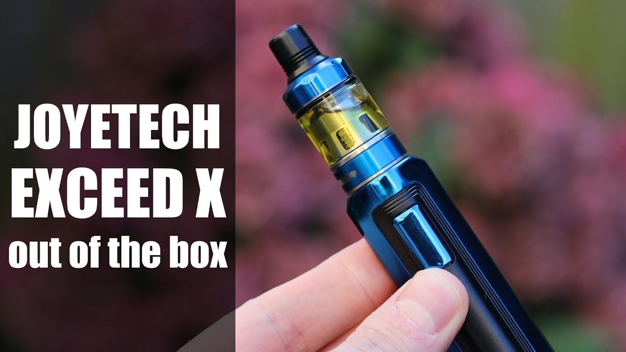 Out of the Box - Joyetech Exceed X Kit - YouTube